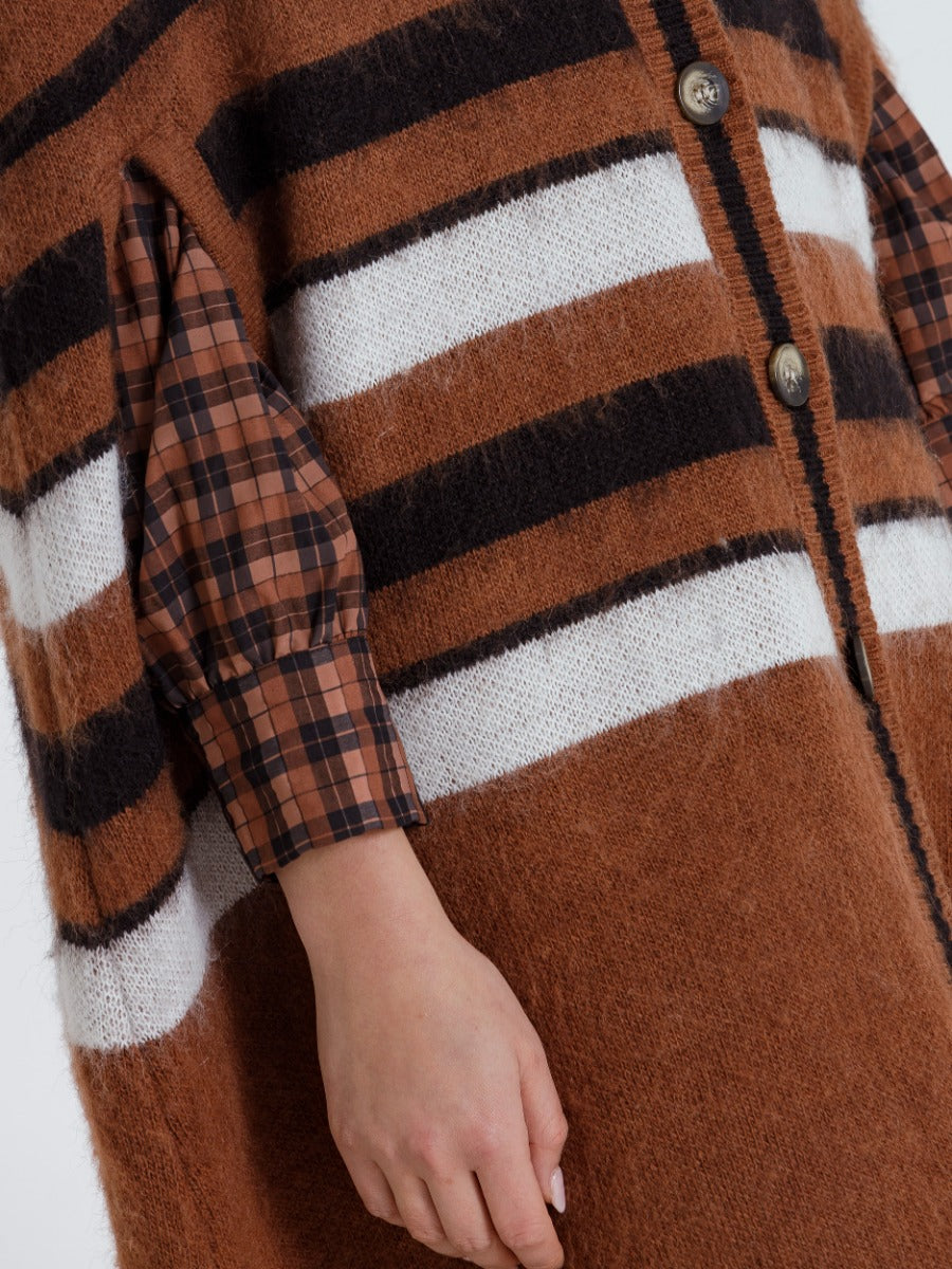 Brushed Cocoon Coat – the Style Stop NZ